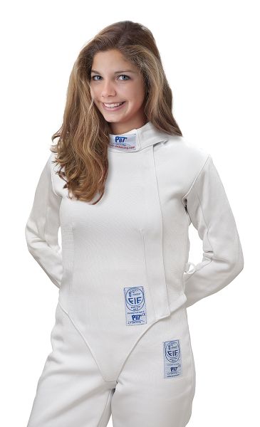 Strechfit Fencing Jacket for Women Made of 800 N Material Approved by FIE