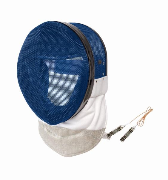 Foil Fencing Mask Resistance 1600 N in Blue Colour with Mask Cable