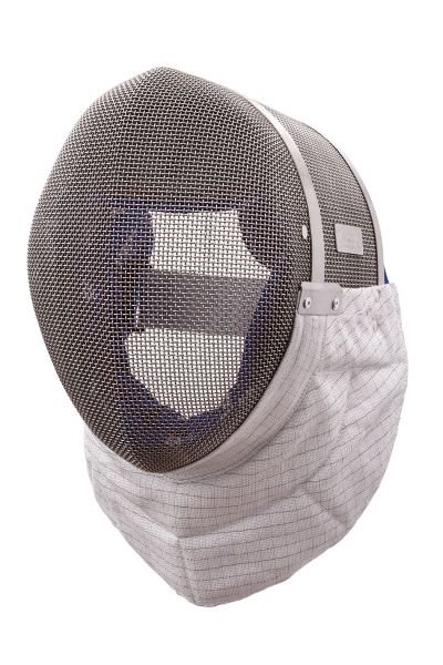 Electric Sabre Fencing Mask Resistance 350 N with Double Backstrap