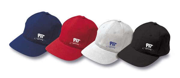 Baseball Cap with PBT Logo in Many Colours