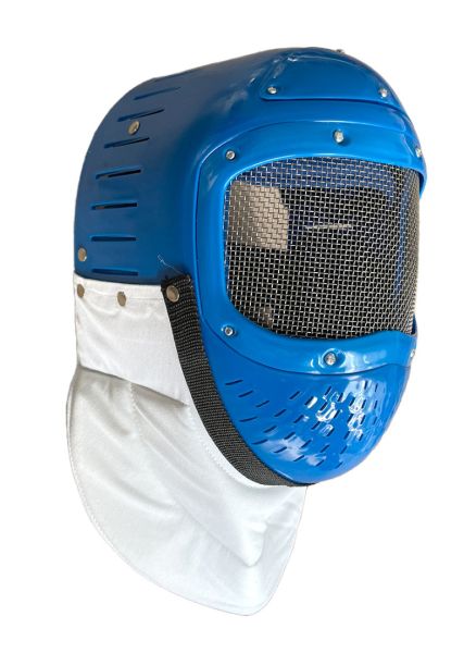 Plastic mask with mesh visor