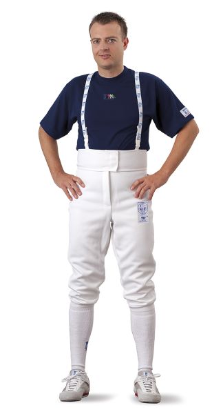 Superlight Fencing Pants for Men Made of 800 N Material Approved by FIE