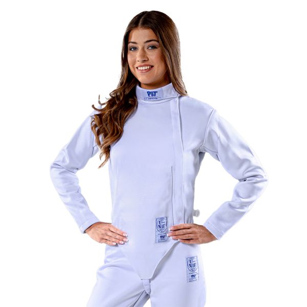 Strechfit Fencing Jacket for Women Made of 800 N Material Approved by FIE